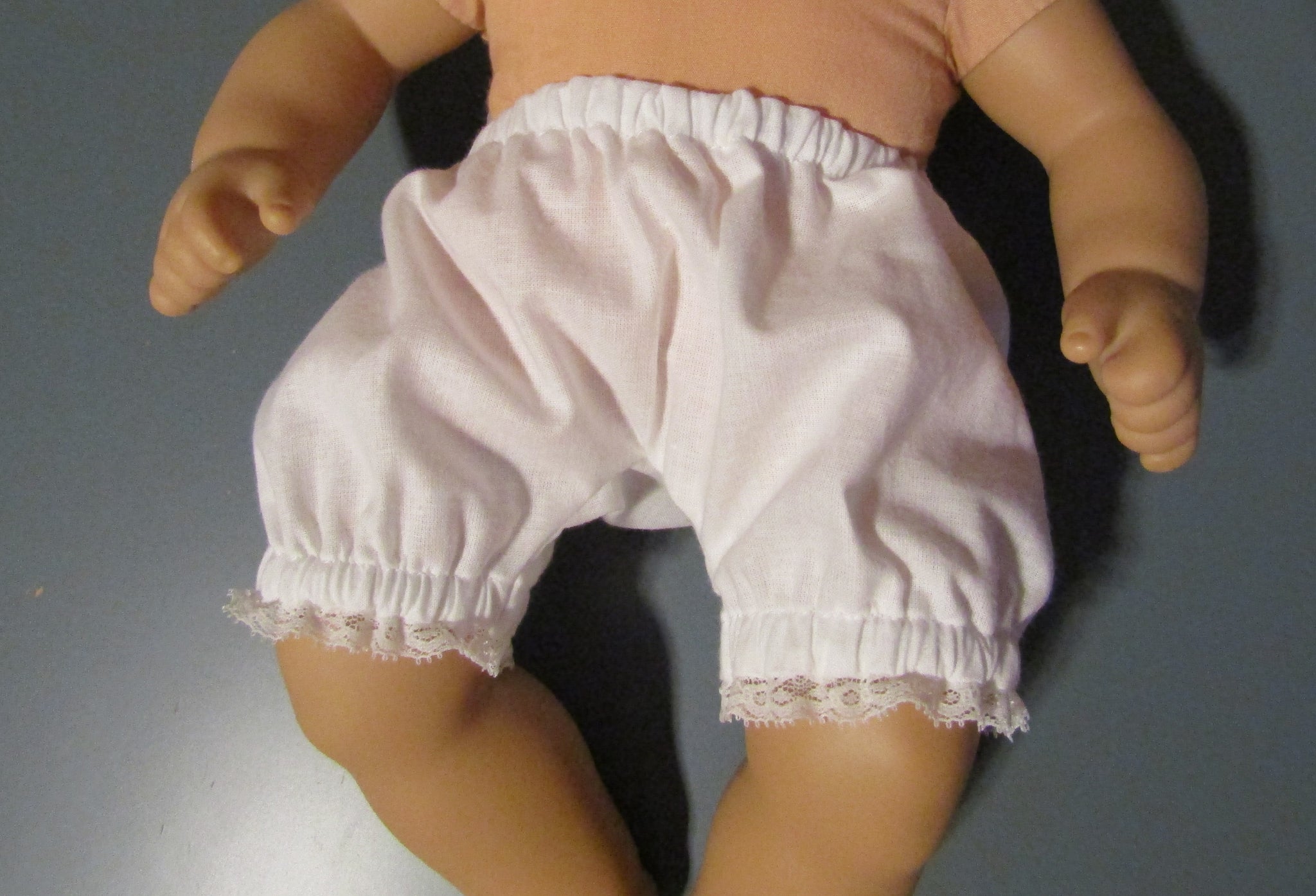 Bitty Baby 15 inch Doll Bloomers: White – Handmade Designs for Dolls