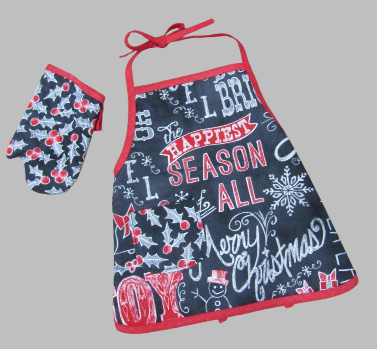 Apron Set 18 inch Doll: Christmas Chalkboard Designs – Handmade Designs ...