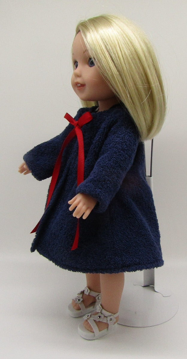 Swim or Spa Robe Wellie Wisher 14 inch Doll: Navy Blue – Handmade ...