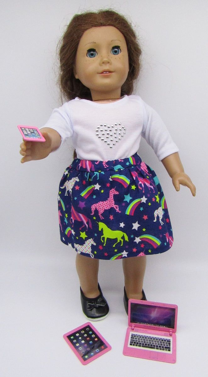 Tech Gear 18 inch Doll: Pink – Handmade Designs for Dolls